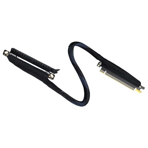 Kufptva Highly Speed 64gbs Pcie50 Graphics Risers Cable 180 Degree