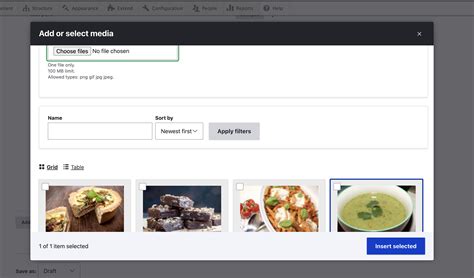 Incorrect Theming Of Media Library Select Button In Claro Theme