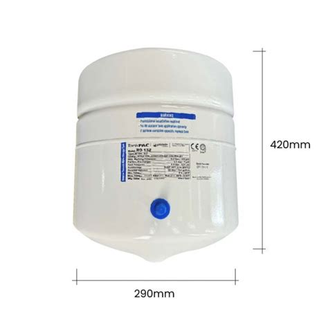 Mini Reverse Osmosis Water Storage Pressure IT000769 Tank 2 0 G Gallon
