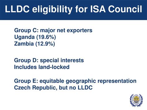 PPT The International Seabed Authority And Land Locked Developing