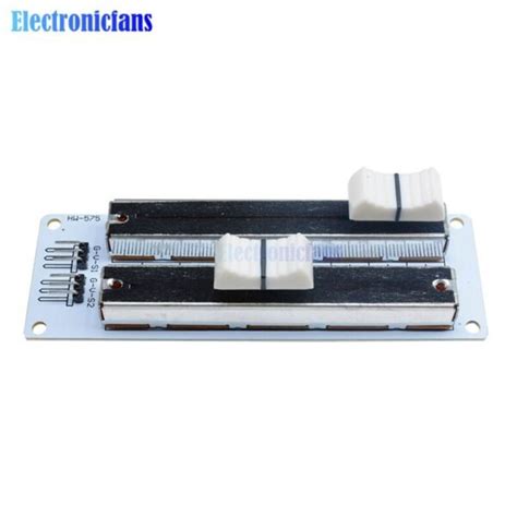 Zre Cev Electronic Building Block 10k Double Row Sliding Linear Potentiometer Module For Arduino
