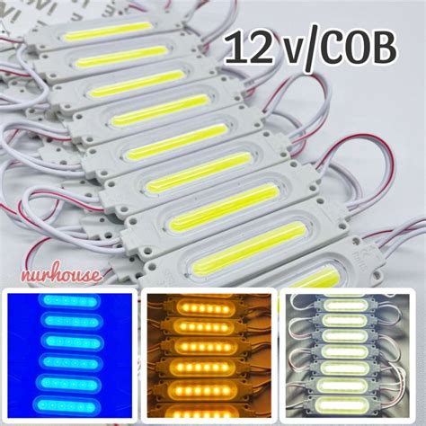 Led Modul 12v Strip Led 12 Volt Plasma Cob Lampu Variasi Motor Mobil Lazada Indonesia