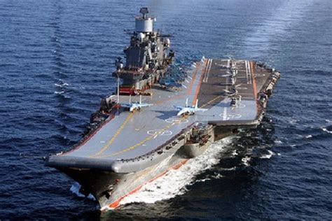 Russia Sending Admiral Kuznetsov Aircraft Carrier Home From Syria