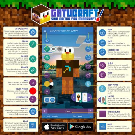 3d Skin Editor For Minecraft Apk Free Android App Download Appraw