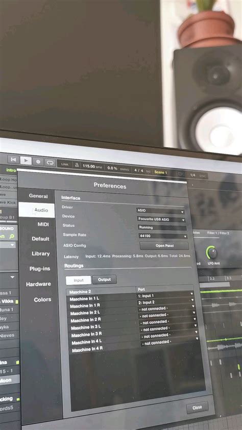 Help Mkii Taking Up 100 Of Cpu Causing Cracking Could It Be Audio Settings Error R Maschine