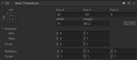 Recttransform Weirdly Auto Positions Below The Canvas Unity Engine Unity Discussions