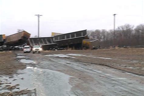 Photos Train Derails West Of Fremont
