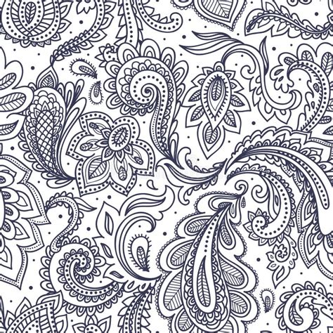 Paisley Pattern Stock Vector Illustration Of Arabesque 51782819