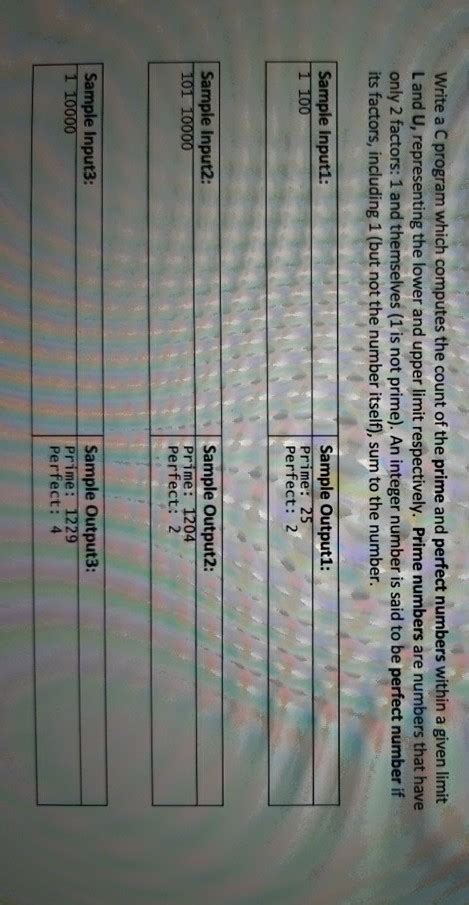 Solved Write A C Program Which Computes The Count Of The