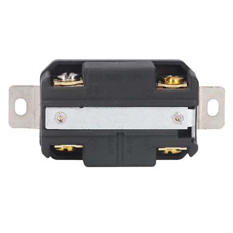 4 Holes Industrial Socket 250v 20a Pa66 American Brass Socket For