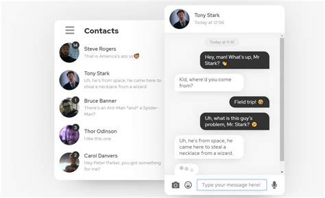 17 Chat Box CSS Examples With Source Code OnAirCode