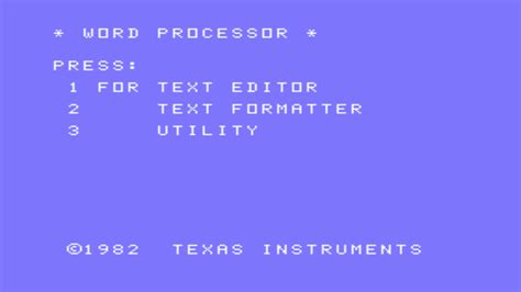 file ti writer word processor screen png ti 99 4a pedia
