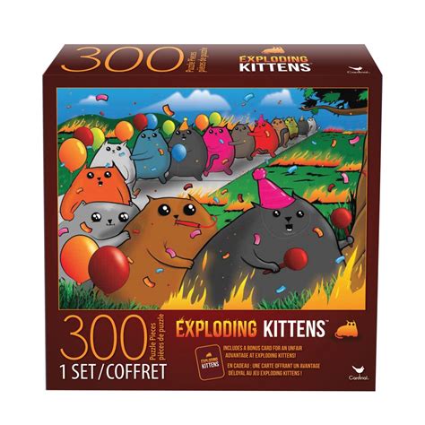 Exploding Kittens 300 Piece Jigsaw Puzzle