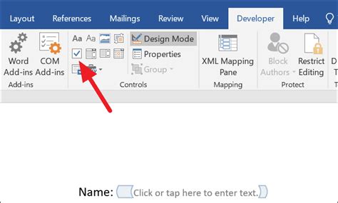How To Create A Fillable Form In Word