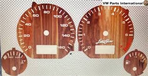 Wood Style Instrument Overlay Vanagon Hacks And Mods