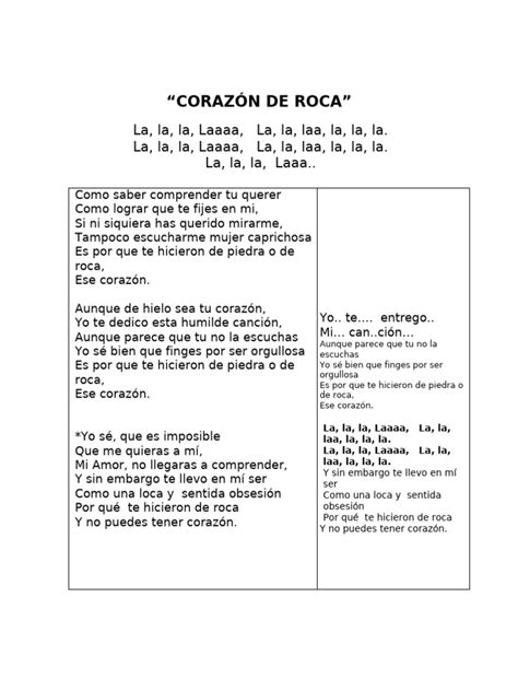 Corazón De Roca Pdf