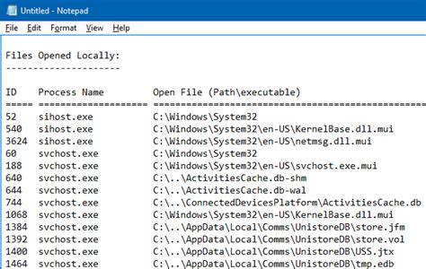 How To Find Which Process Has Locked A File In Windows Winhelponline