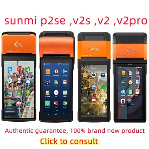 New Pos Systems Payment Terminal Sunmi P2 V2 Pro Android 11 Card
