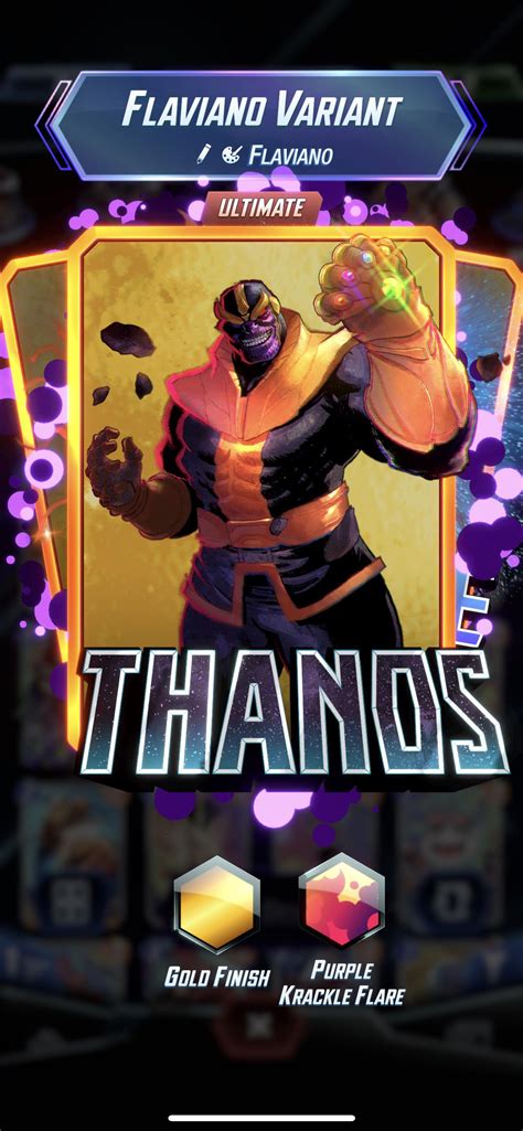Finally hit gold on Ultimate Thanos : r/MarvelSnap