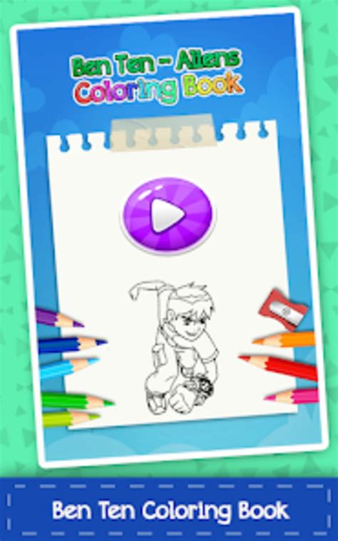 Ben Alien 10 Coloring Book For Android Download