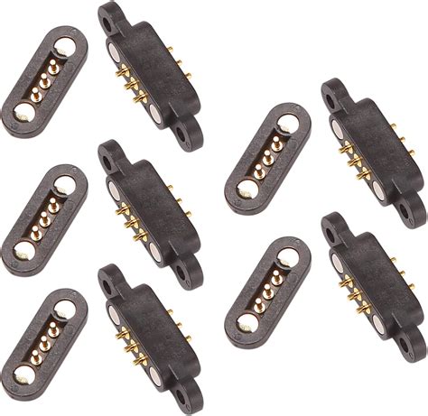 Exanko 5 Pairs Spring Loaded Magnetic Pogo Pin India Ubuy