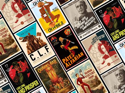 Star Trek Retro Inspired Posters On Behance