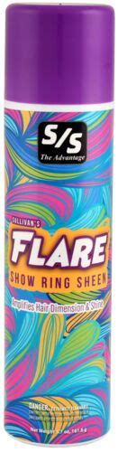 Sullivan Supply Flare Show Ring Sheen Finishing Spray