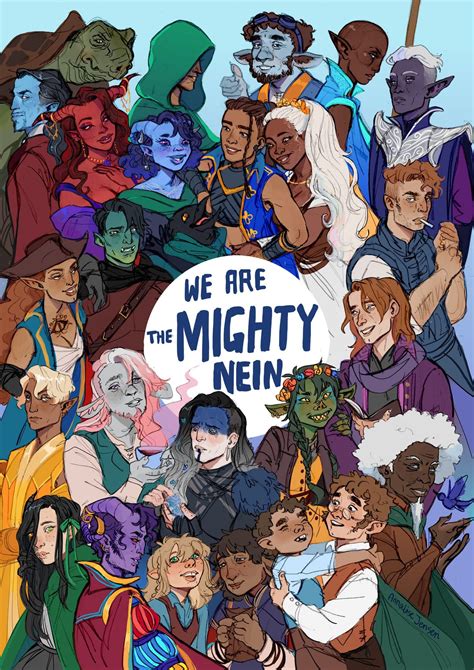 Annalise 🔜 Melbnova 122 On Twitter The Extended Mighty Nein