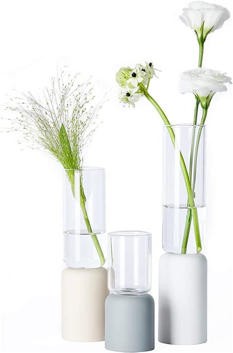 China Customized Minimalist Clear Glass Vase Manufacturers Great Sailing