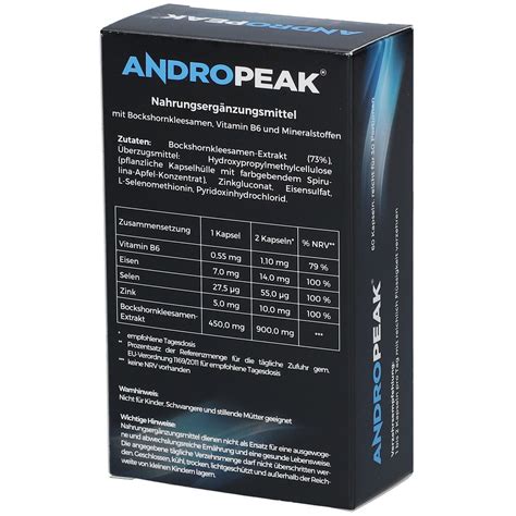 ANDROPEAK® 60 St - Shop Apotheke