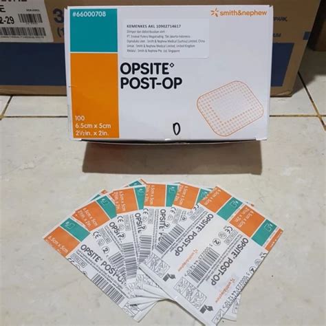 Jual Opsite Post Op 65 × 5 Cm Plester Tahan Air Opsite 65cm X 5cm