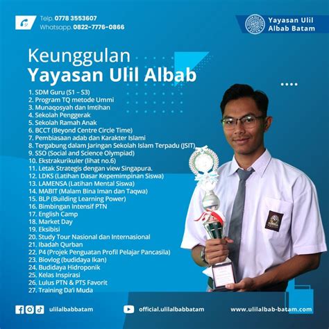 Keunggulan Ulil Albab Batam Ulil Albab Batam