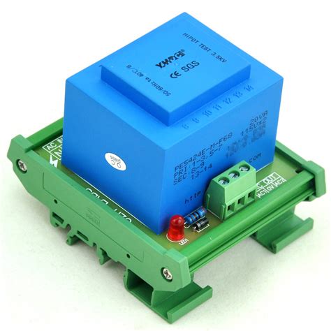 CZH LABS P VAC S VAC VA DIN Rail Mount Power Transformer Module D T F AC V CZH