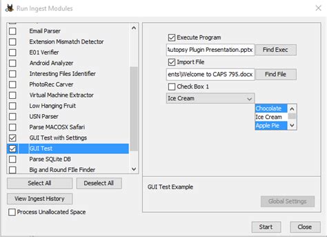 Autopsy Python Plugin Gui Panel Creation And Usage By Markmckinnon
