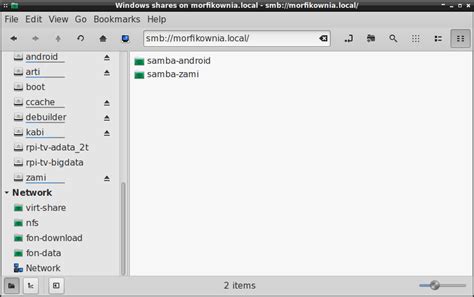 Konfiguracja Cifssmbsamba Pod Debian Linux Smbdavahimdnsgvfs