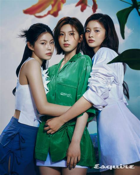 Nmixx Sullyoon Bae Kyujin For Esquire Korea July 2024 Digital Issue