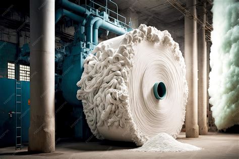 Premium Photo Transform Of Fibers And Cellulose Into Paper Pulp And Paper Industry