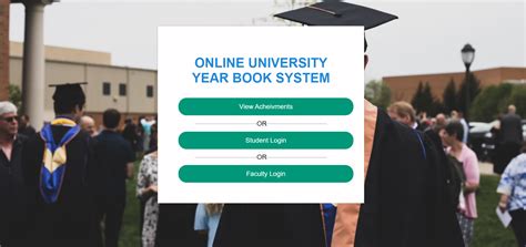 Github Sanyam40university Yearbook System This Repository Contains Codebase For University