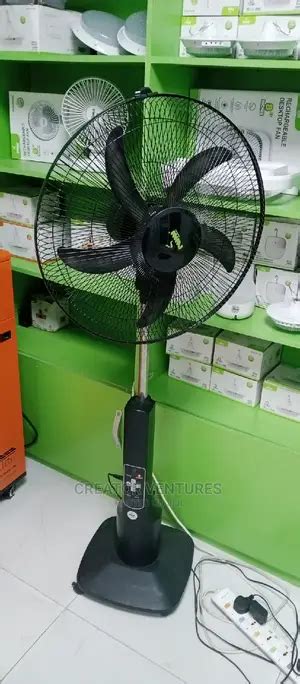 Rechargeable Fan Iwin Standing Fan Electricity And The Solar In Ojo Home Appliances Okoliego