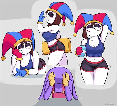 Sketchfins Jax The Amazing Digital Circus Pomni The Amazing