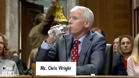 Climate Protestors Disrupt Chris Wright Hearing For Energy Secretary