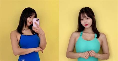 맹승지 군살 없는 수영복 몸매청순미까지 장착