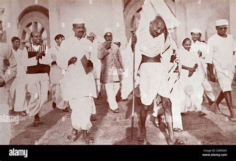 Mohandas Gandhi 1869 1948 Was The Preeminent Leader Of The Indian