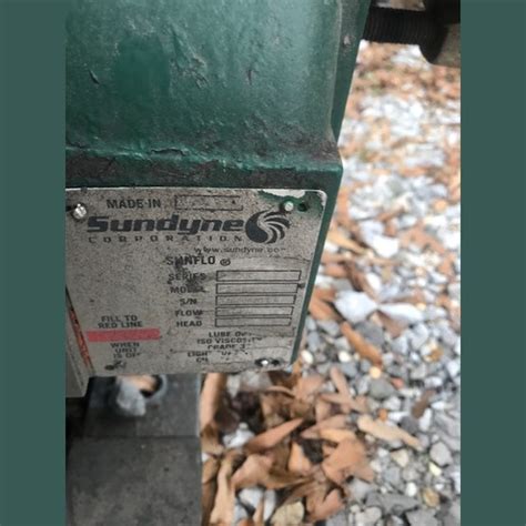 Sunflo P 2000 Centrifugal Pump