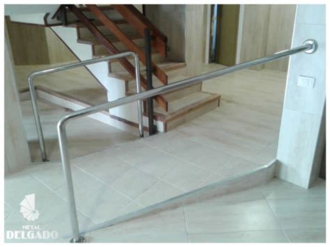Pasamano Acero Inoxidable 2 Metal Delgado Sl