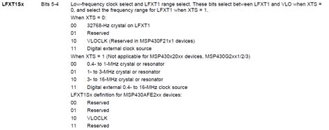 MSP430G2121 Basic Clock Module MSP Low Power Microcontroller Forum MSP Low Power