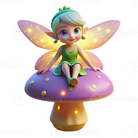 Wonderful Classic A Whimsical Pixie Wings Shimmering With Iridescent Dust Perched On A