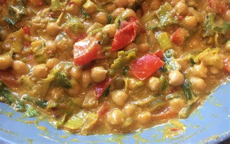 Curry Met Kikkererwten Vegan Recept Rauw Naakt En Gezond