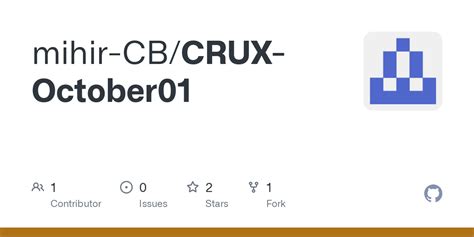 Github Mihir Cb Crux October