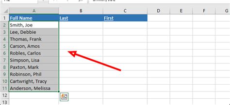 How To Split Data Into Multiple Columns In Excel